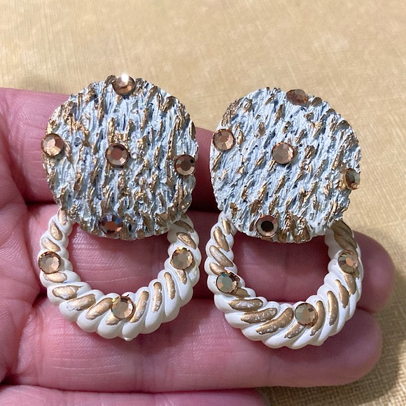 Jeff Leib | Jewelry | Jeff Lieb Designer Vintage Gold Cream Convertible ...